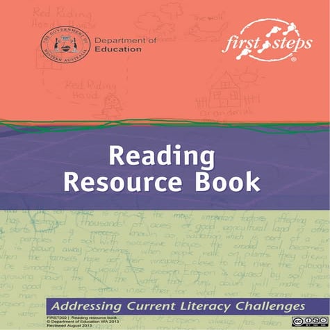 First steps - Reading resource book | PDF