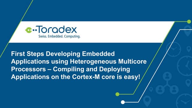 First Steps Developing Embedded Applications Using Heterogeneous Multi Core Processors Ppt
