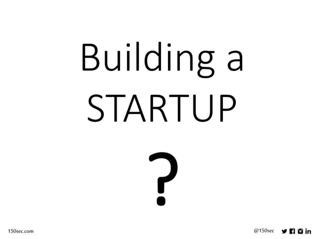First steps in building a startup and mvp creation | PPT First steps in building a startup and mvp creation | PPT