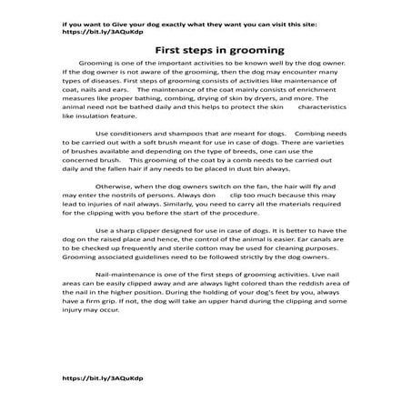 Bath tips for your dog | PDF