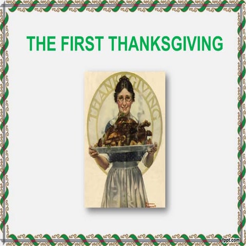 First thanksgiving1 | PPSX