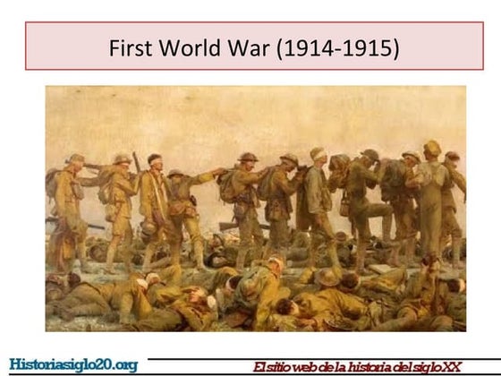 The First World War | PPTX | War and Conflicts