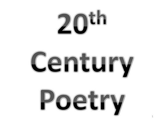 Paper no.2:Neo-classical Literature | PPT