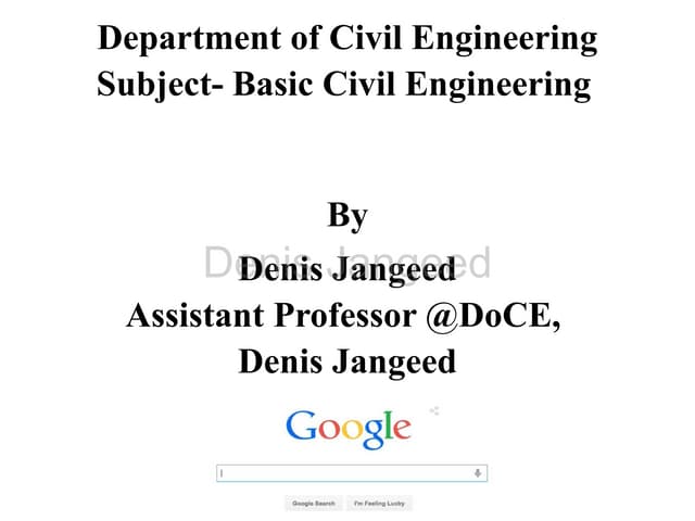 CLASSIFICATION OF CIVIL ENGINEERING SERVICES.pptx | Civil Engineering ...