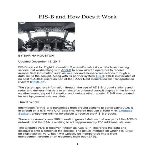 FIS-B and How Does it Work.docx