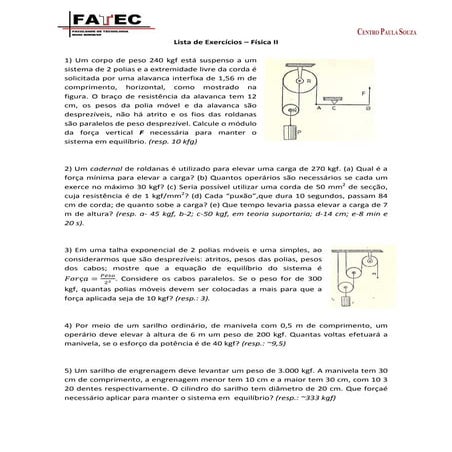 Fis 2 lista_1 maquinas | PDF