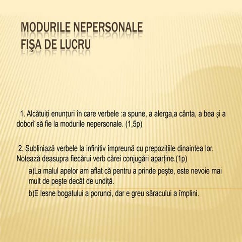 Schema - verb (moduri și timpuri verbale) | DOCX