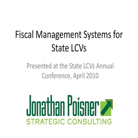 Fiscal management systems for combined c4/c3 organizations | PPTX