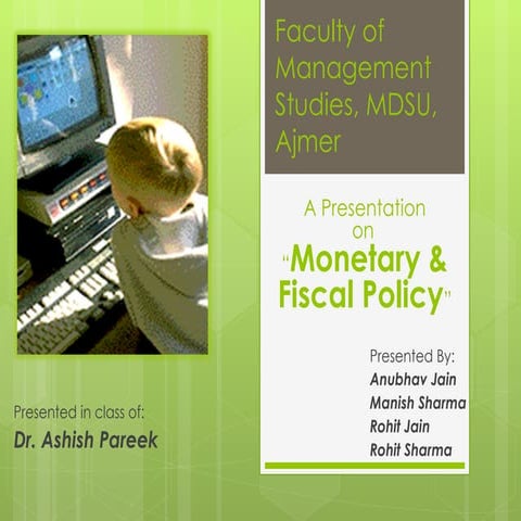 Fiscal monetary | PPT