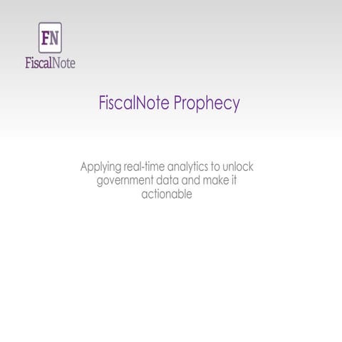 FiscalNote 2014 | PPTX