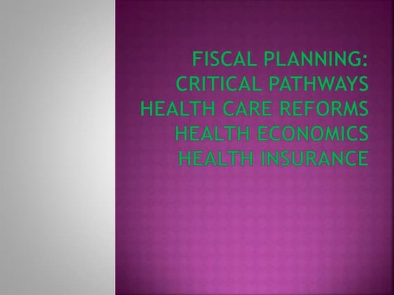 Budgeting in nursing | PPT