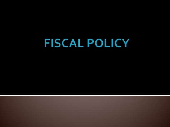 Expansionary and Contractionary Fiscal Policy.docx
