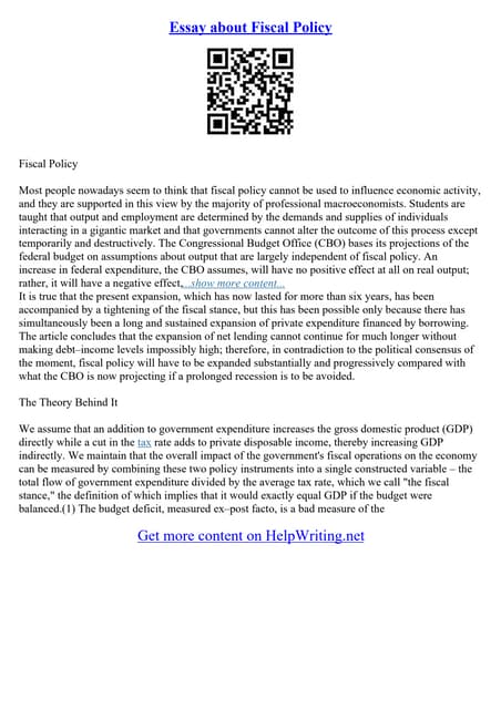 Expansionary and Contractionary Fiscal Policy.docx