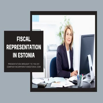 Fiscal Representation Services in Estonia | PDF