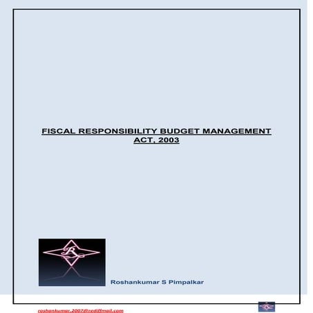 Fiscal responsibility budget management act | DOCX