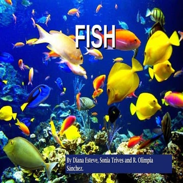 Fish, by Diana,Sonia and Olimpia | PPT