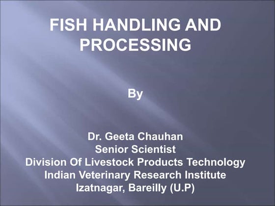 Processing Fish.pptx