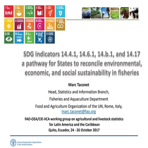 Fish SDGs 14.4.1, 14.6.1, 14.b.1, & 4.17.1_ENGLISH | PPTX
