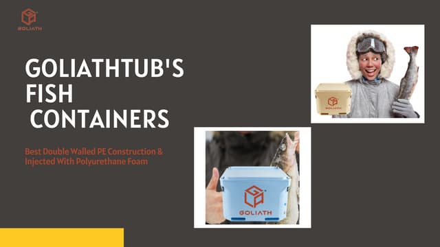 Plastic Thermal Insulated & Fish Storage Boxes | PDF