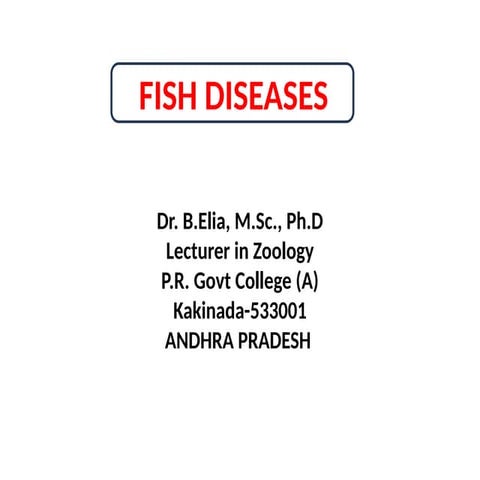 Koi Herpes Virus (KHV) | PDF