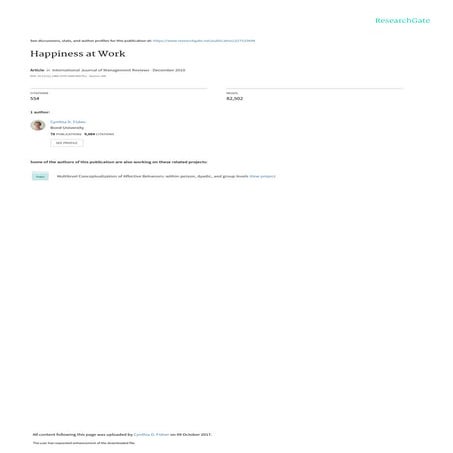 Happiness At Work | PPTX