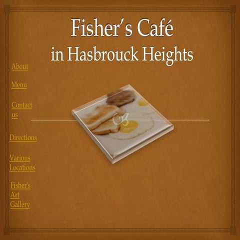 Fishers cafe website | PPTX