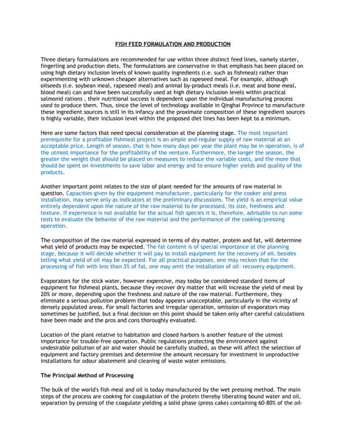 Feed formulation | PPT