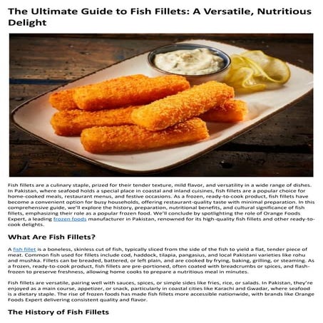 Fish Fillets A Juicy, Ready To Cook, Frozen Food Chunk.pdf