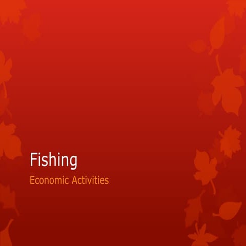 Fishing | PPTX