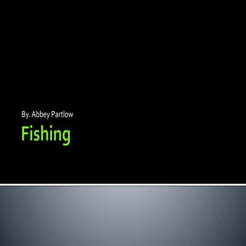 Fishing spots | PPT