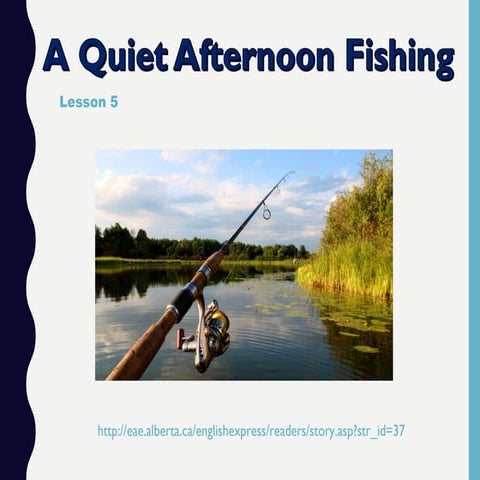 Fishing Easy to Read ESL | PPT