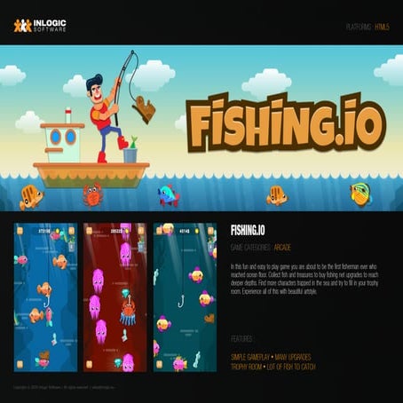 Fishing.io html5 presentation | PDF | Fishing Sports | Sports