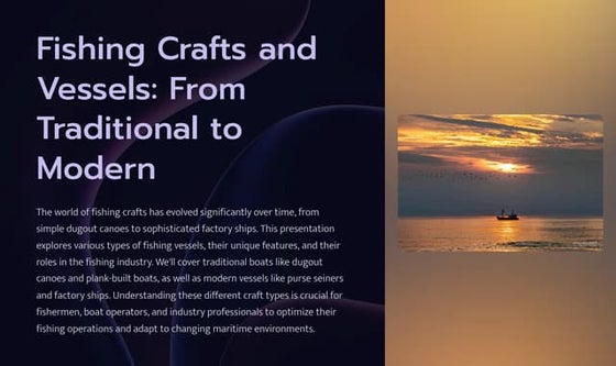 Traditional fishing Craft of India by Ashish sahu | PPTX