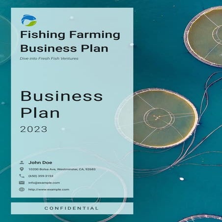 Fishing Farming Business Plan Example | Upmetrics | PDF | Agriculture ...