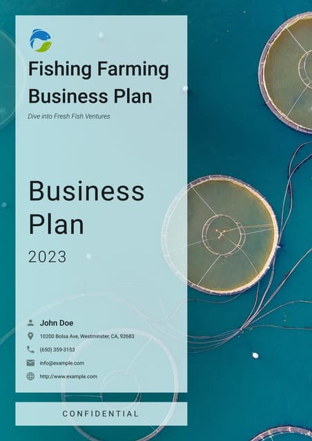Fish framing business plan | PPTX