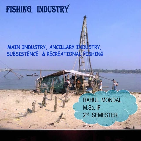 Fishing industry | PPTX