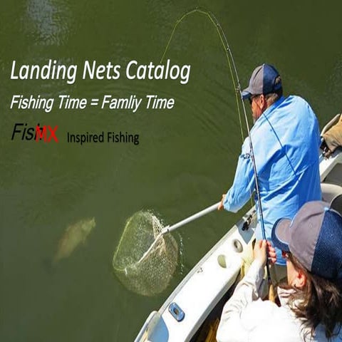 Fishing landing nets catalog fishMX inspired fishing | PPT