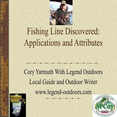 Fishing line discovered | PPT