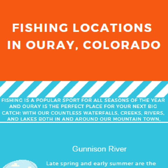 Fishing Locations In Ouray, Colorado | PDF