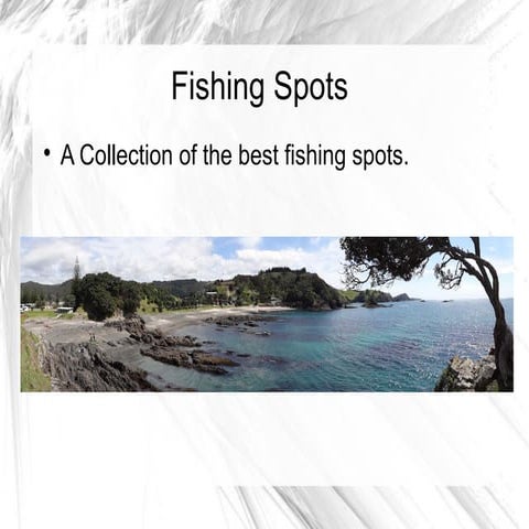 Fishing spots | PPT