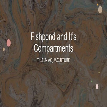 Drawing, Plans, Layout System of Fishery Farm | PPTX