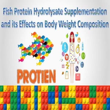 Presentation on fish protein concentrate
