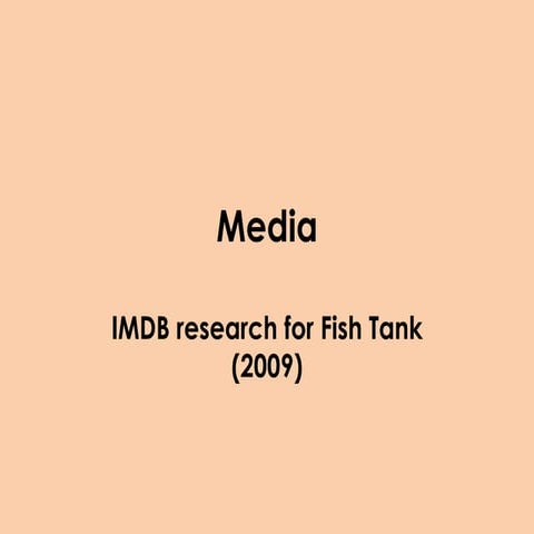 Fish tank imdb | PPT