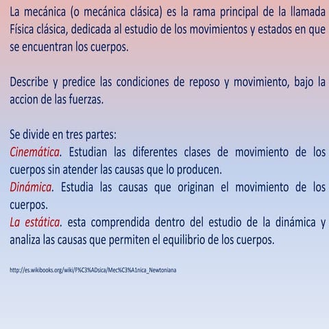 Fisica Mecanica Ppt