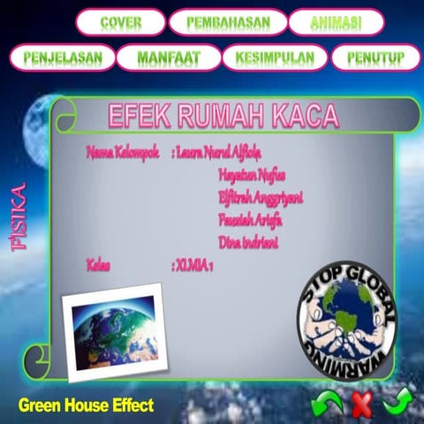 Green House Effect | PPTX
