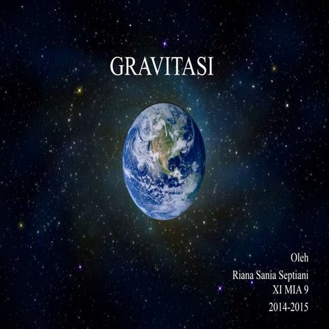 Fisika - GRAVITASI | PPTX