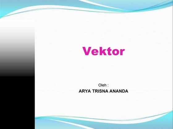 Fisika vektor | PPT
