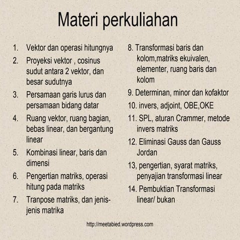 [Materi] vektor pertemuan 4 | PPTX