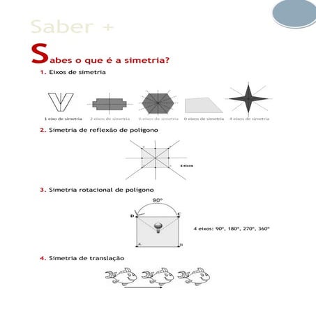 Planilha De Simetria Rotacional SIMETRIA WEYL, HERMANN | Livraria