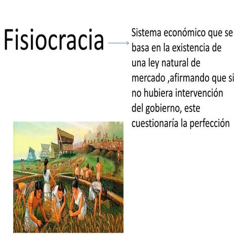Fisiocracia | PPTX